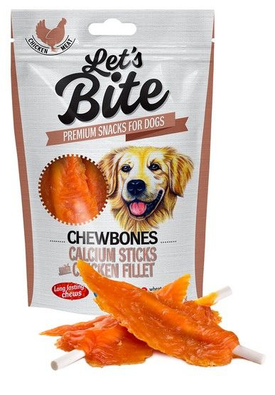 Let's bite chewbones calcium sticks with chicken 300g ...